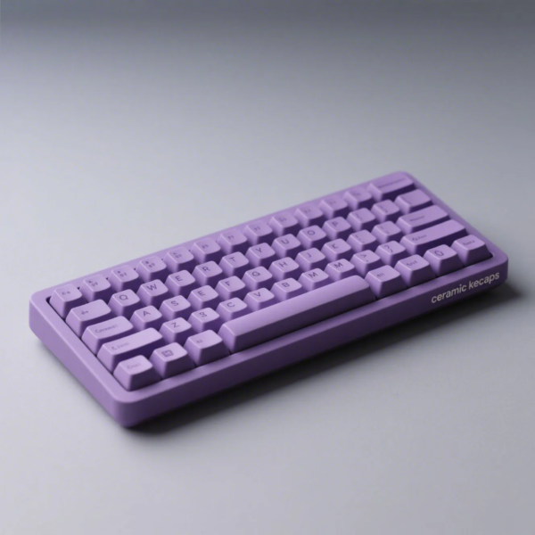 Elevate Your Keyboard with Purple Ceramic Keycaps: A Premium Typing ...
